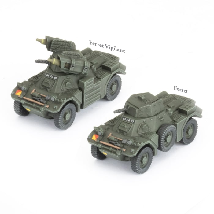WWIII: British: Ferret and Ferret Vigilant Scout Cars – Battle Bunker