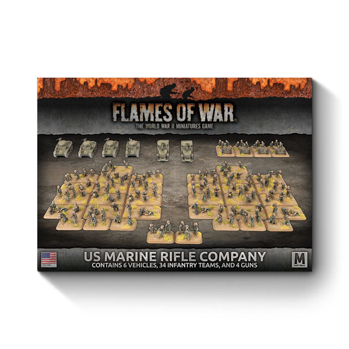 Flames of War: US Marine Rifle Company Army Deal – Battle Bunker