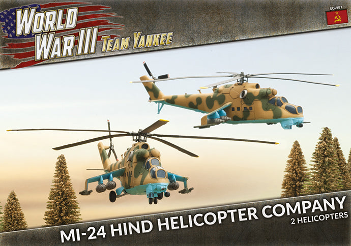 WWIII: Soviet: Mi-24 Hind Helicopter Company (Plastic) – Battle Bunker